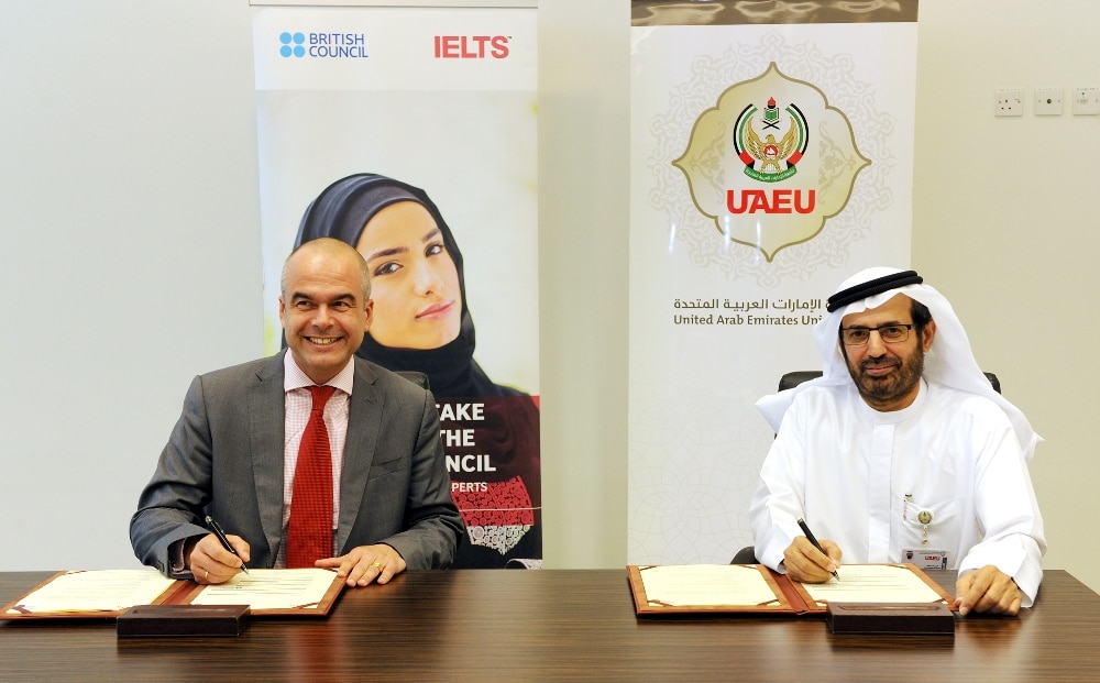 UAEU is now an official IELTS test center | British Council United Arab ...